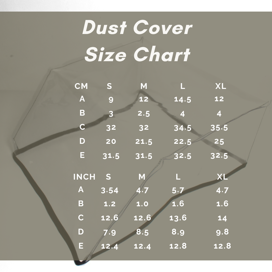 Premium Transparent Typewriter Dust Cover - Size L – Amsterdam Typewriter