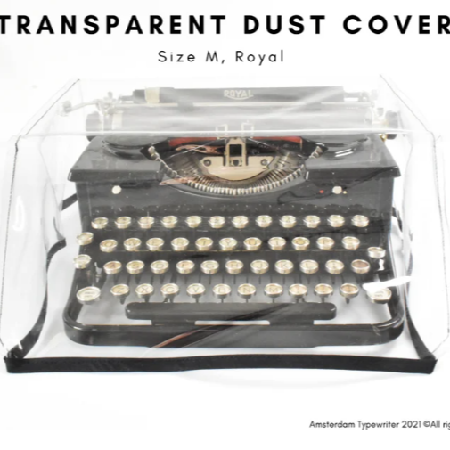Typewriter Dust Cover M - Royal – Amsterdam Typewriter