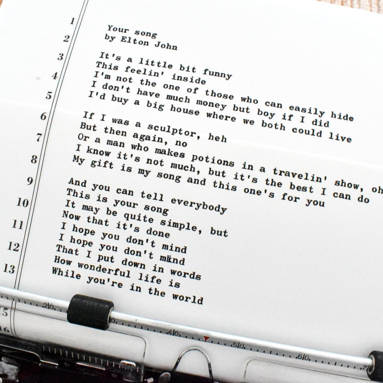 Eaton Pleading Legal Ruled Typewriter Paper – Amsterdam Typewriter