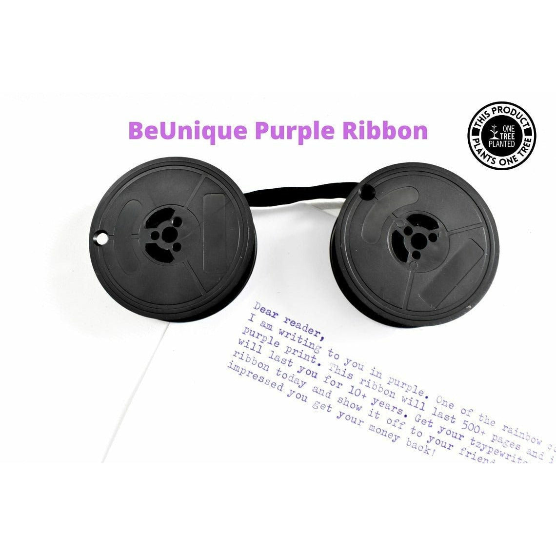 PURPLE Universal Typewriter Ribbon 1+1 FREE – Amsterdam Typewriter