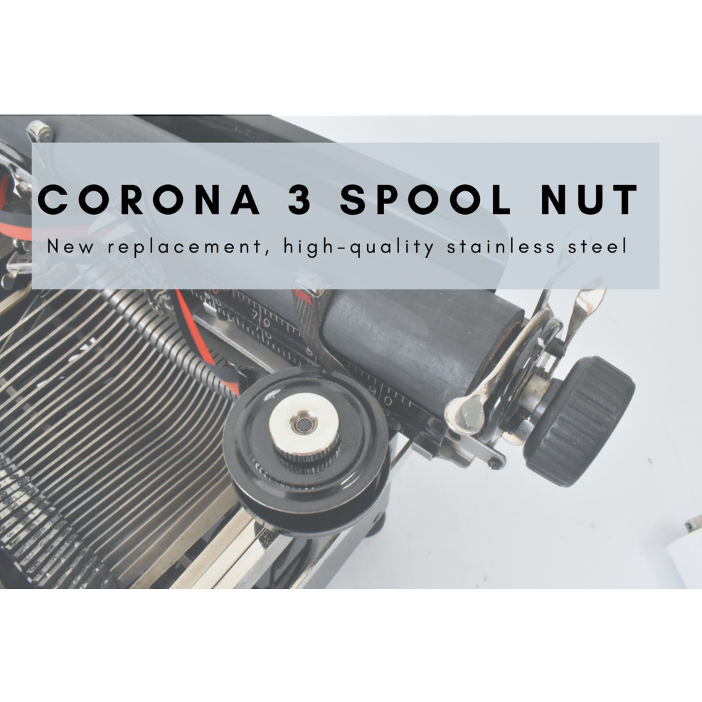 Replacement Spool Lock Nut Corona 3 and Erika Typewriter – Amsterdam ...